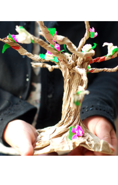 Richmond Barracks | Family Drop in Workshop: Make and Create Cherry Blossom Trees